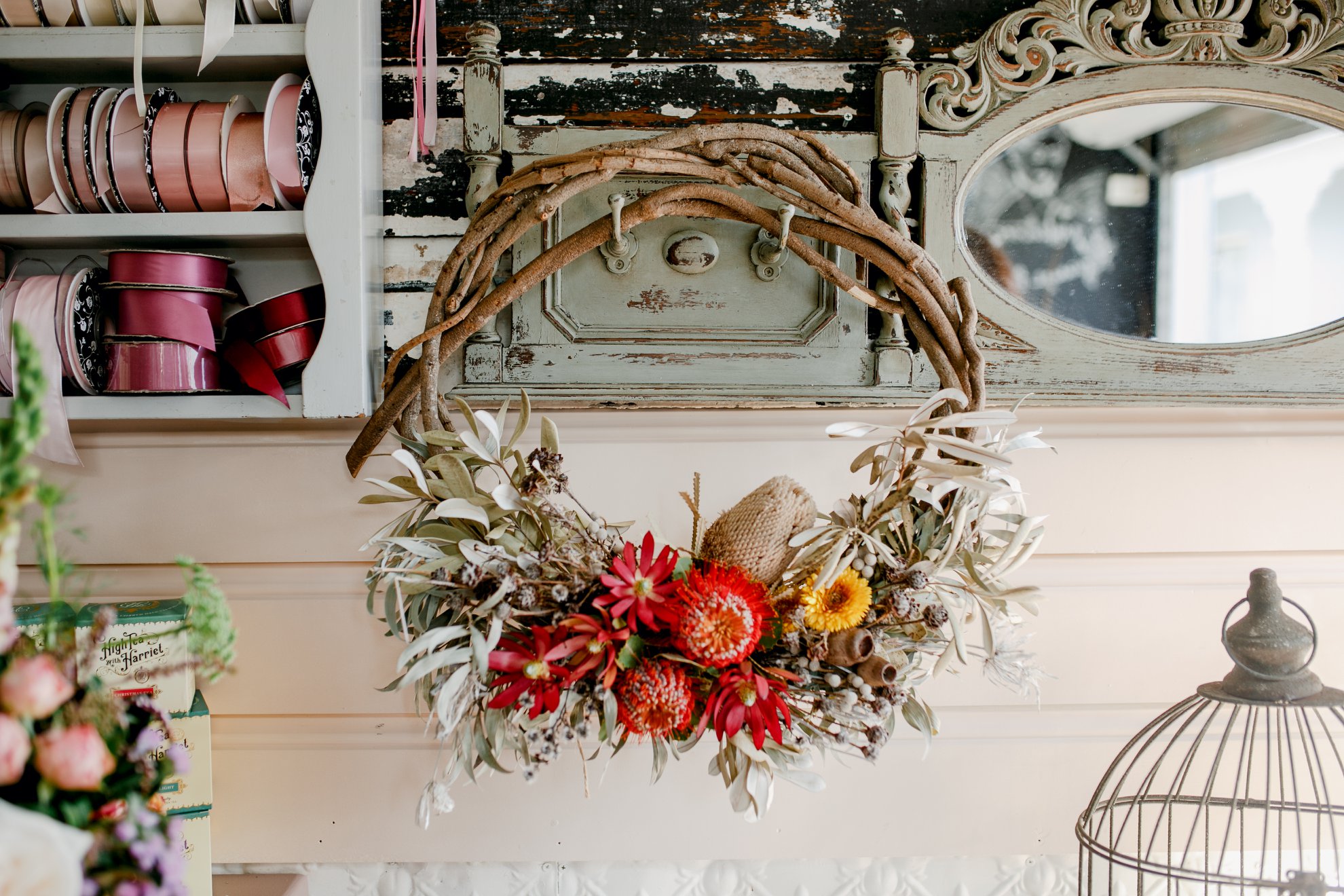 DIY Floral Workshop - learn how to arrange flowers - Mayflowers Vintage ...